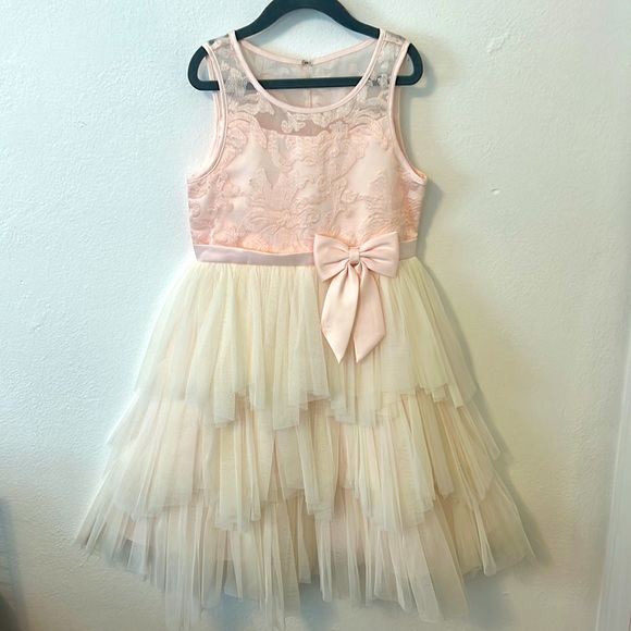 Couture Princess | Dresses | Pretty Pink Princess Dress Sz 8 | Poshmark